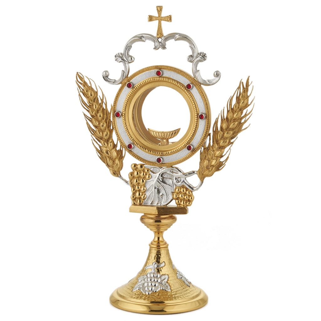 Die monstranzen aus Metall in der liturgie - Holyart.de Blog